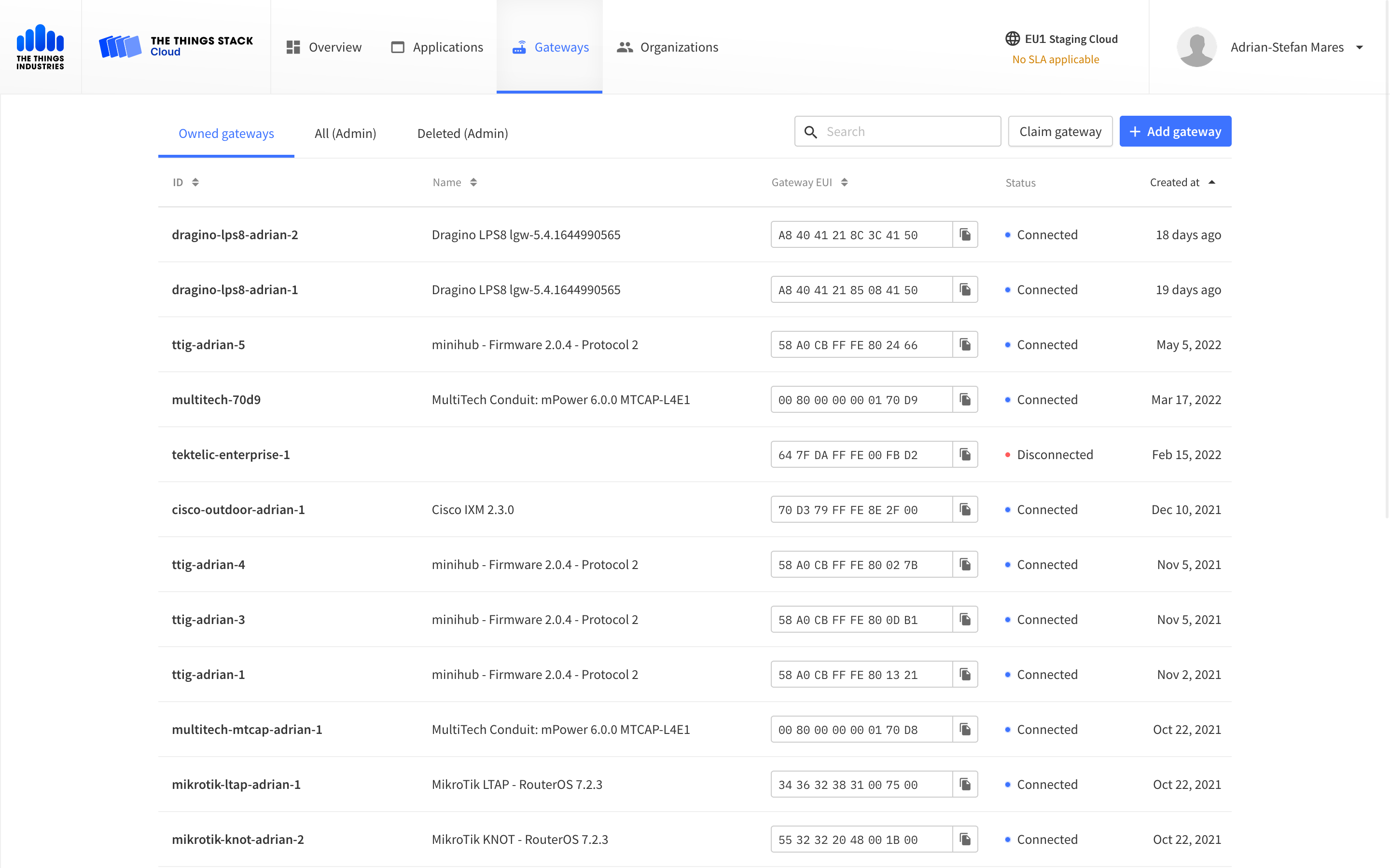 The Things Stack version 3.20 is released | The Things Industries